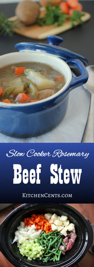 Slow Cooker Rosemary Beef Stew